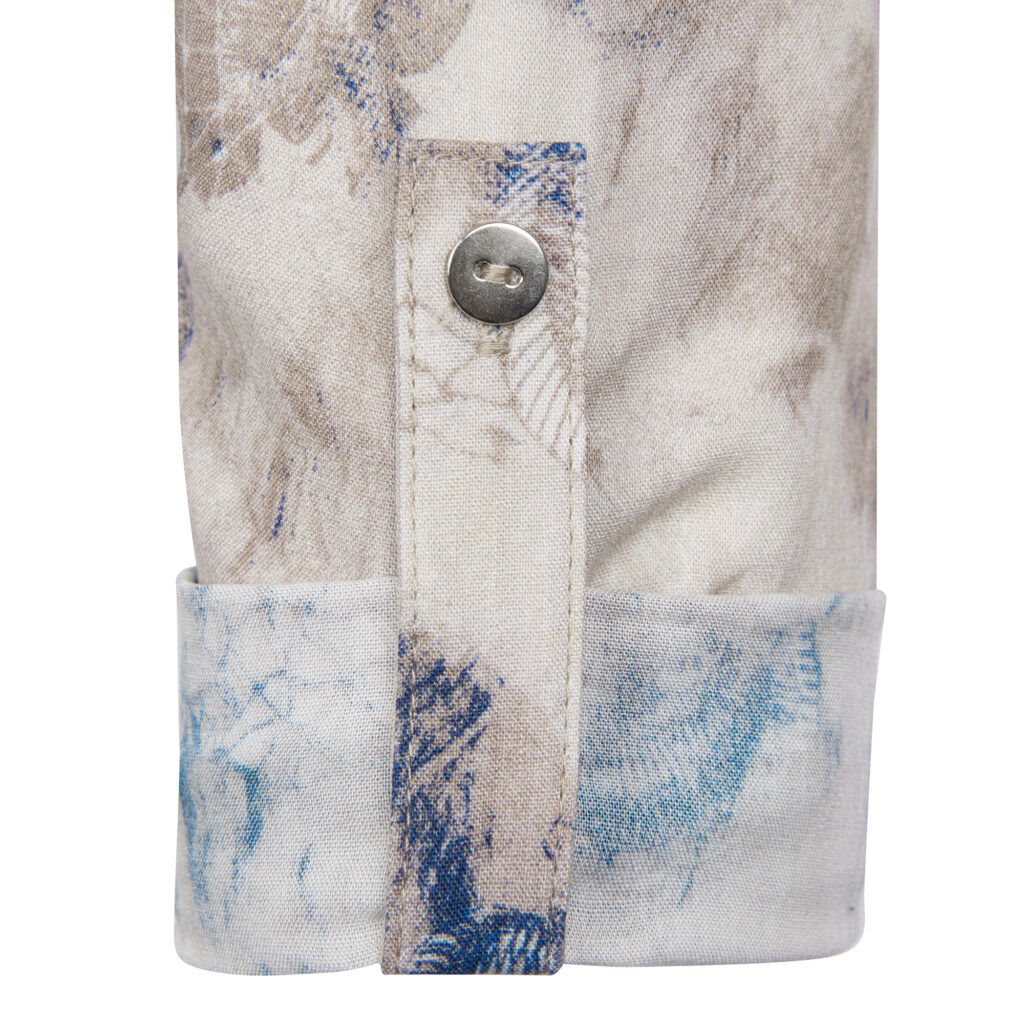 Smudge Print Woven Shirt - Queenspark