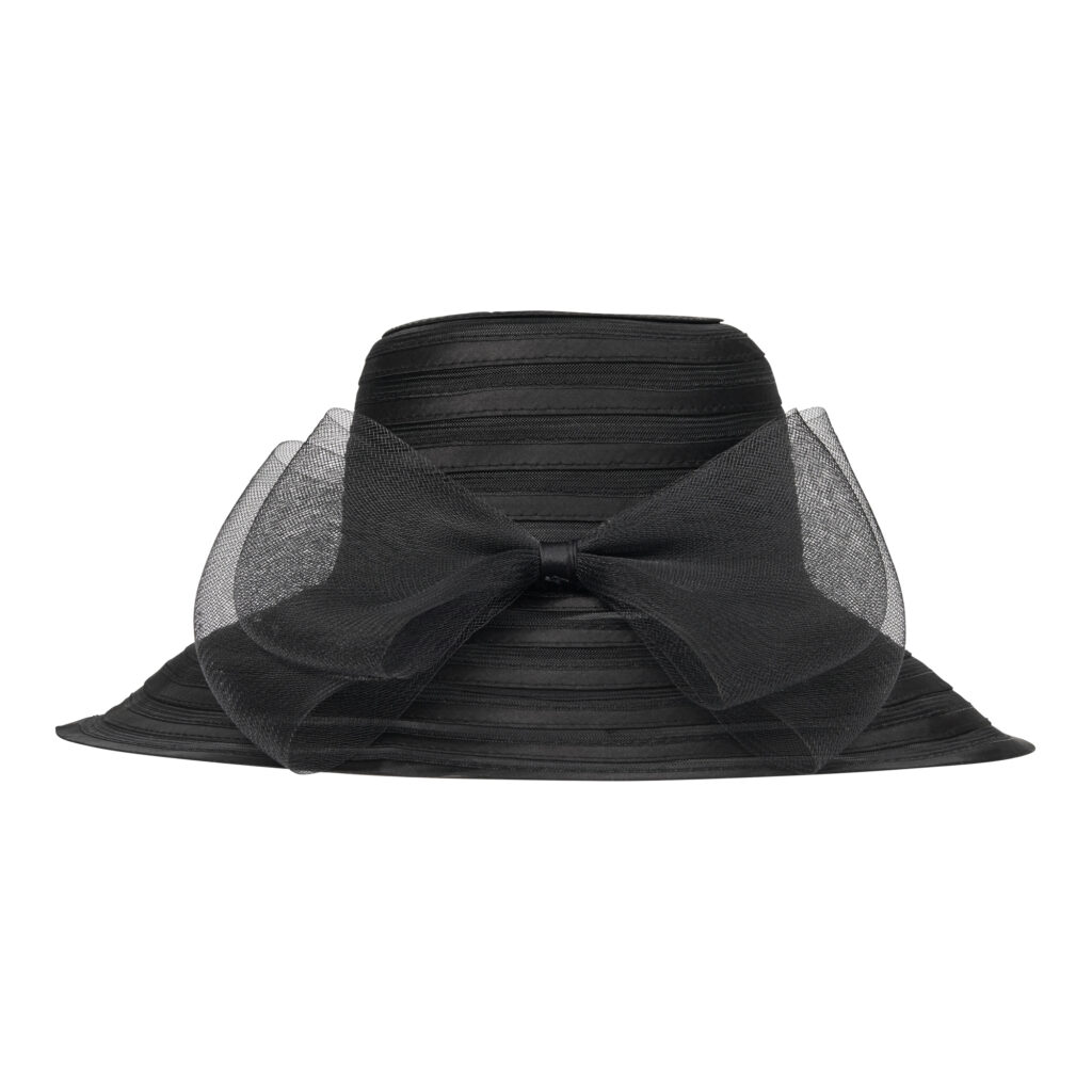 Lds Woven Mesh Bow Brim Hat - Queenspark